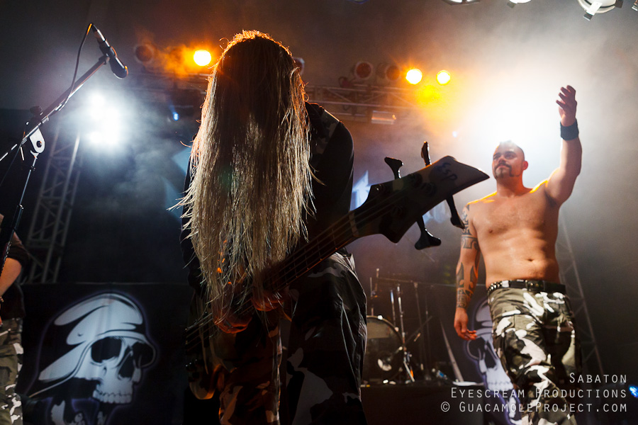 Entrevista con Pär Sundström de SABATON - Eyescream All Access