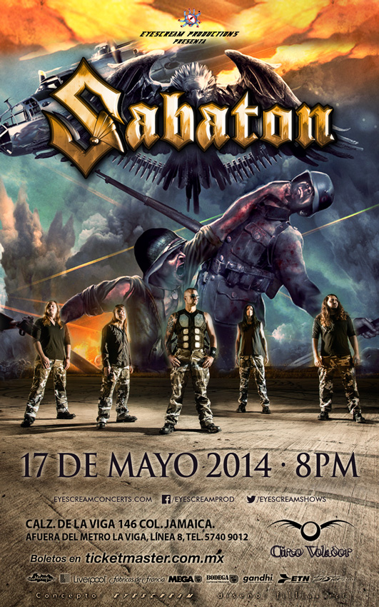 Entrevista con Pär Sundström de SABATON - Eyescream All Access