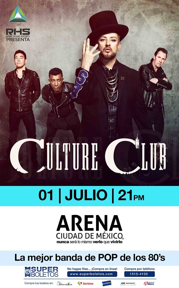 Culture Club, por primera vez en México - Eyescream All Access