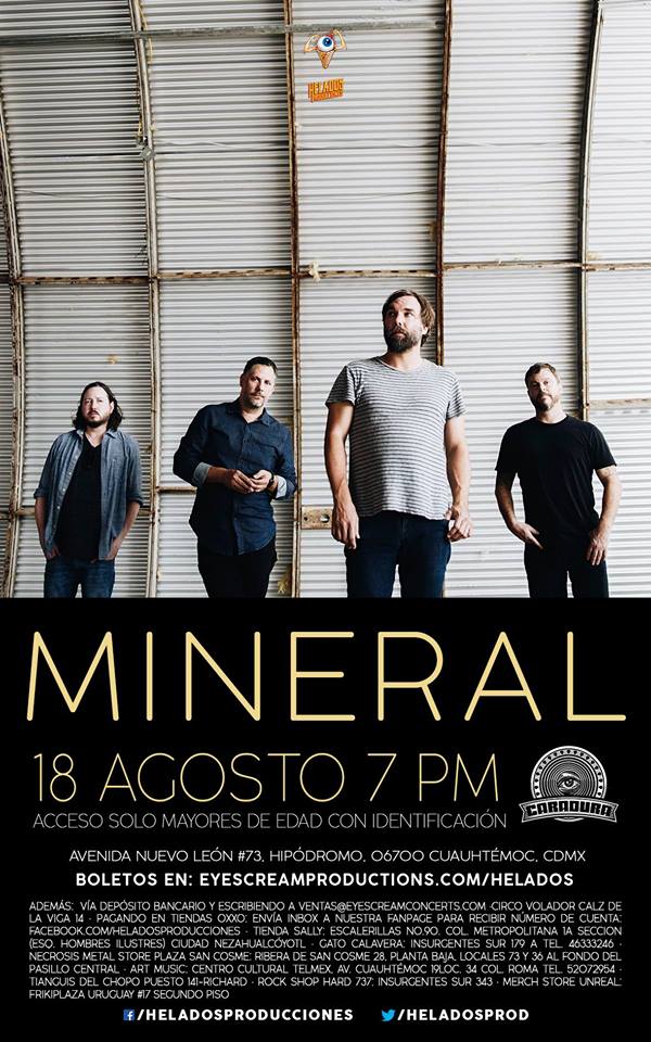 Mineral, banda pionera del emo festejará 25 años de carrera en la CDMX ...