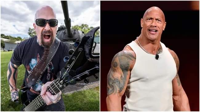 Kerry King de Slayer, elegiría a Dwayne ‘The Rock’ Johnson para ...